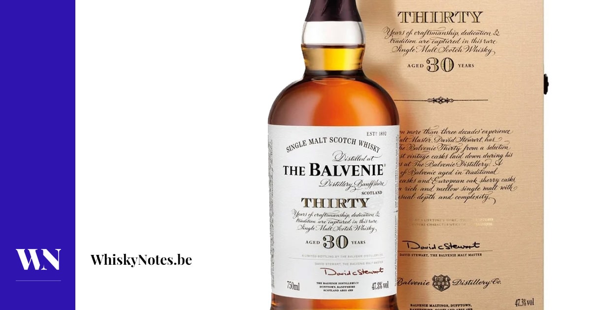 Balvenie 30y Thirty | WhiskyNotes whisky review