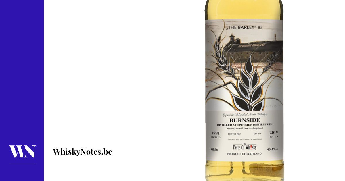Burnside 1991 (Taste of Whisky) | WhiskyNotes review