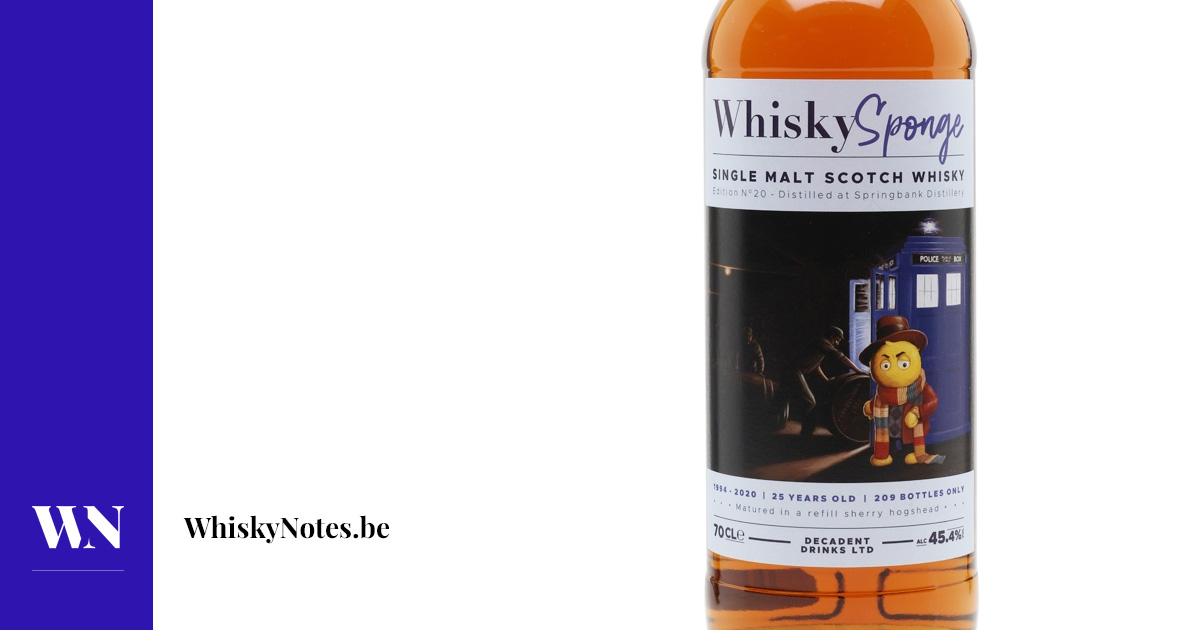 Springbank 1994 (WhiskySponge) | WhiskyNotes review