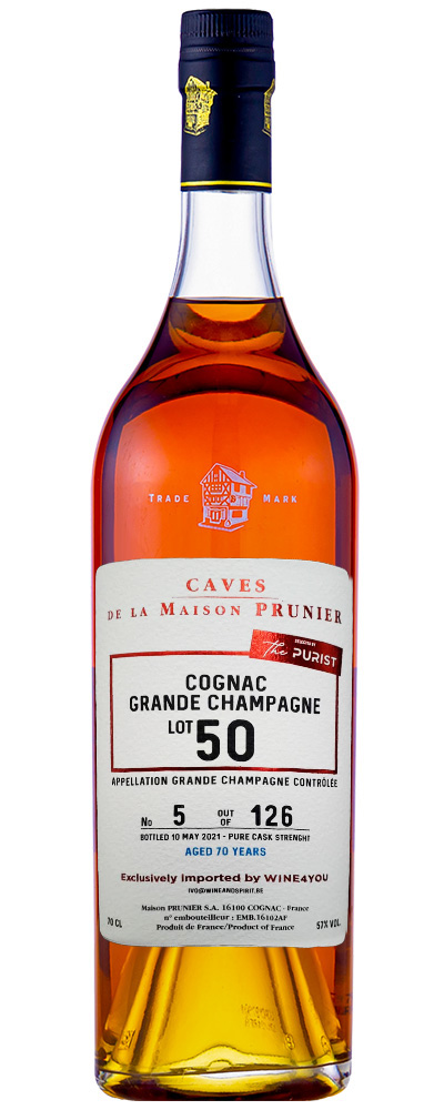 Prunier cognac: Lot 51 / Lot 50 / Lot 1946 / Lot 1939 / Lot 1931 ...