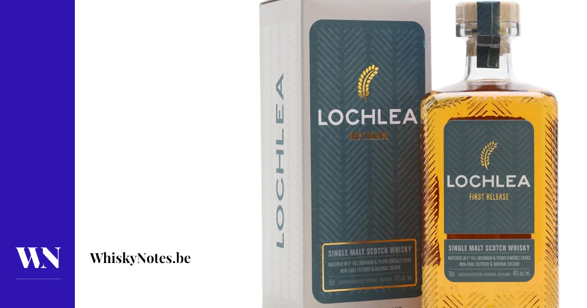 Lochlea Single Malt (First release) | WhiskyNotes review