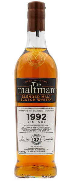 Blended Malt 1992 (The Maltman) | WhiskyNotes review