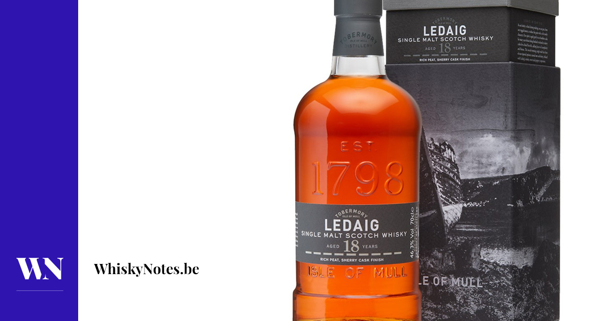 Ledaig 18 Year Old Single malt | WhiskyNotes review