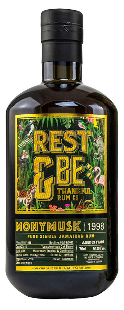 Jamaican rums: Clarendon, Monymusk, Long Pond, Arcade…