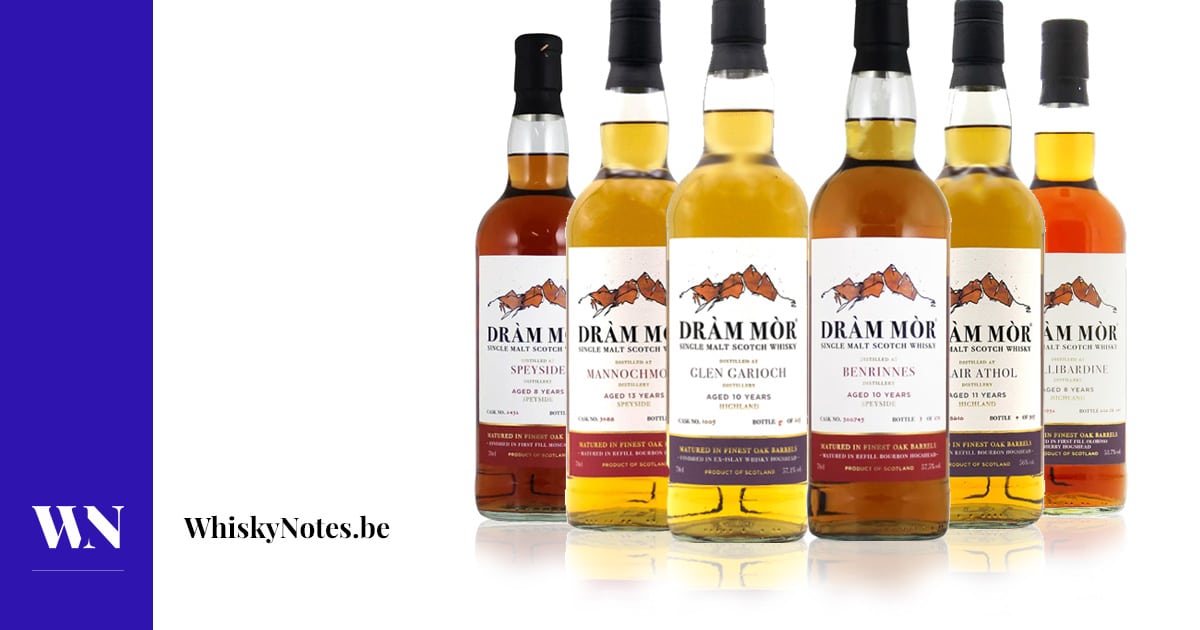 Dràm Mòr: Spring 2023 whiskies | WhiskyNotes review