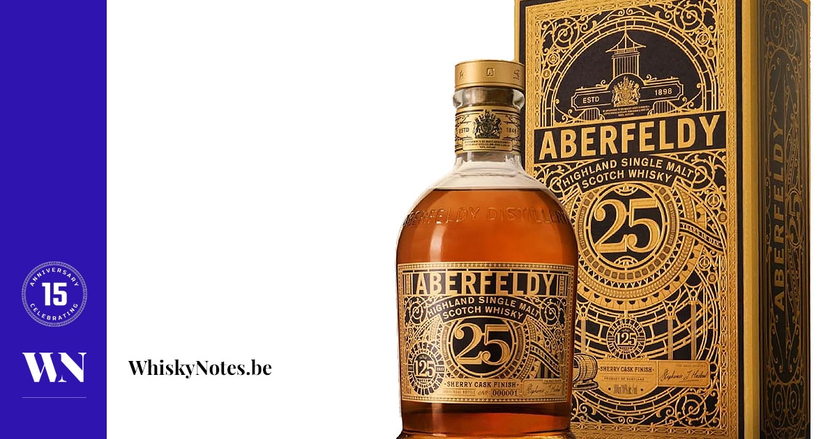 Aberfeldy 25 Year Old (125th Anniversary) | whisky review Aberfeldy 25 Year Old (125th Anniversary) | whisky review