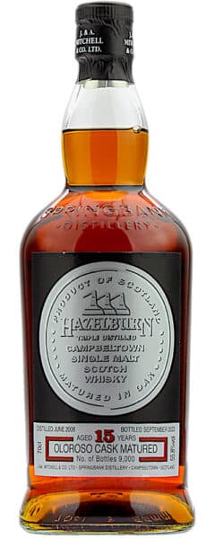 Hazelburn 15 Years Oloroso (2023) | WhiskyNotes review