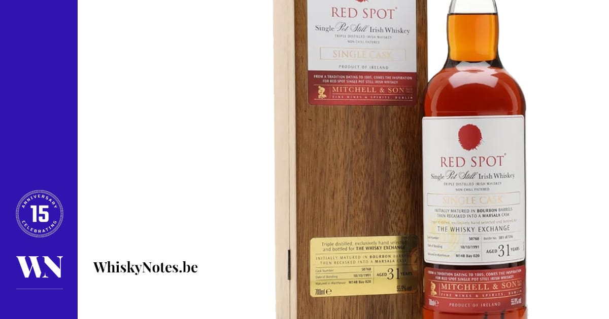 Red Spot 1991 cask #50768 (The Whisky Exchange) | review