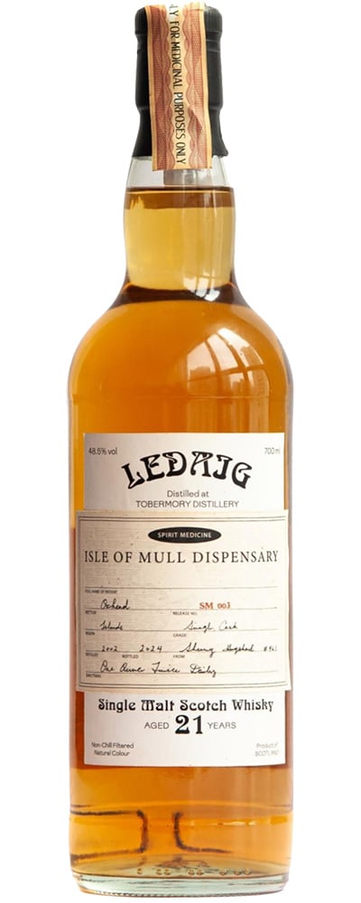 Ben Nevis 1998 / Ledaig 2002 (Oxhead) | WhiskyNotes review