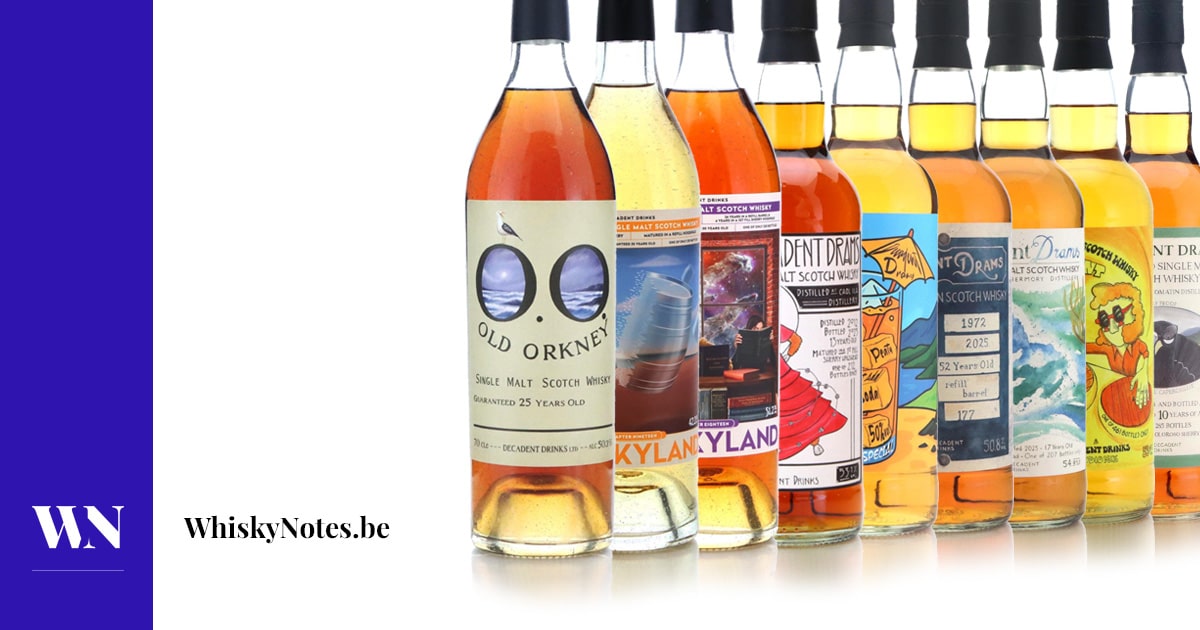 10 Decadent Drinks releases: rapid fire whisky reviews