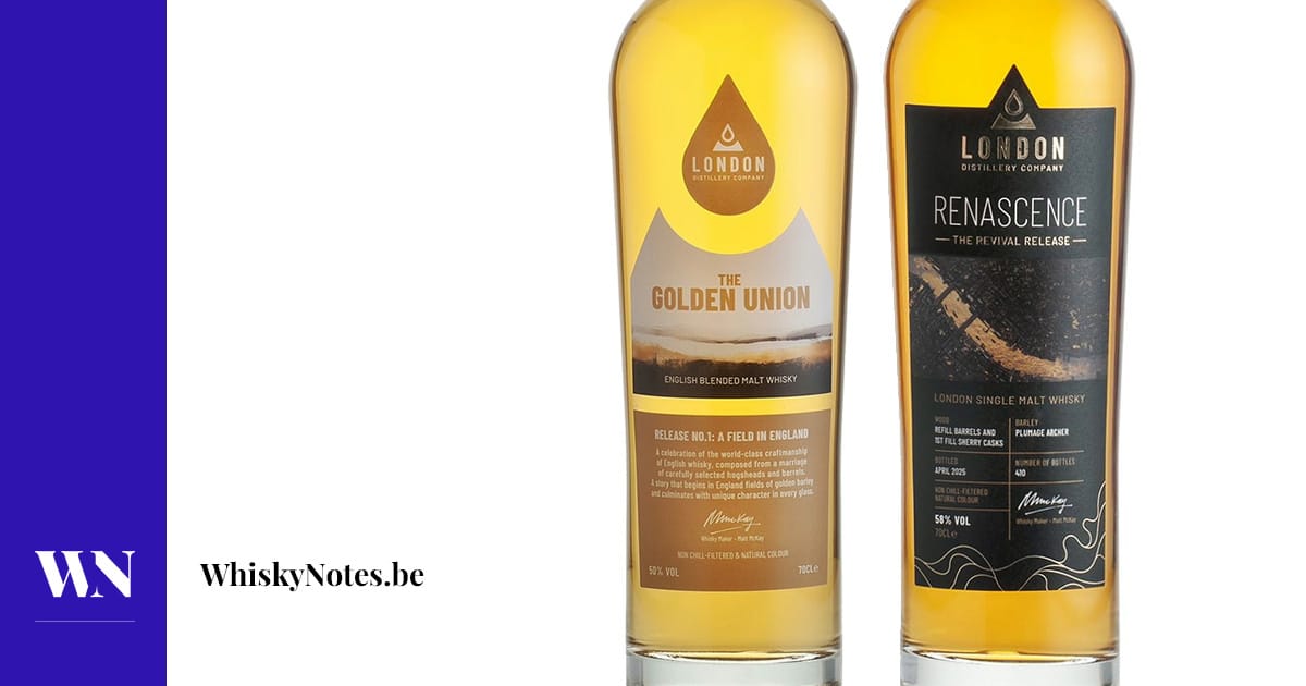 London Distillery: Golden Union, Renascence, Apple Brandy