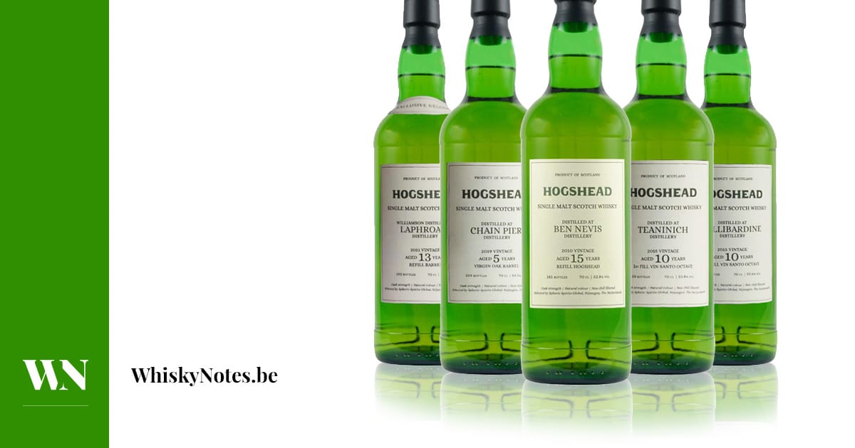 Ben Nevis, Chain Pier, Laphroaig, Teaninich… (Hogshead )